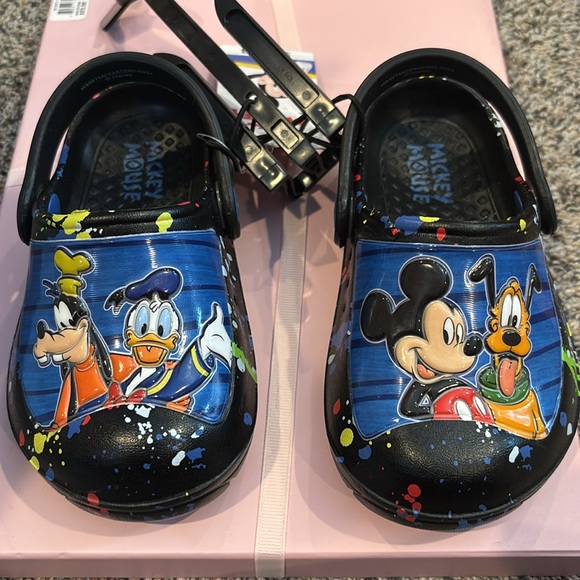 Disney | Shoes | Mickey Mouse Pluto Goofy Donald Duck Clog Disney Jr ...